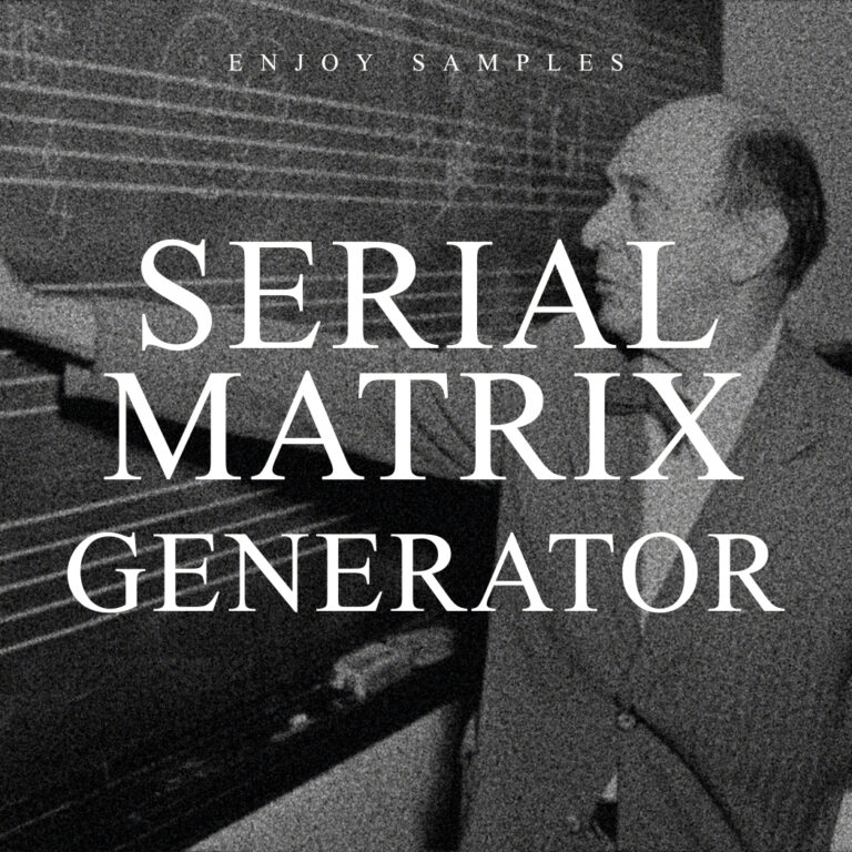 Serial Matrix Generator - Enjoy Samples