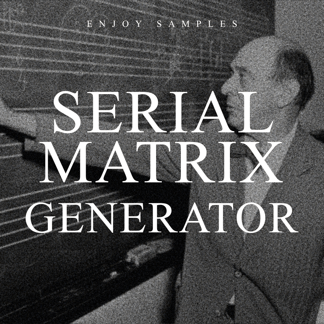 Serial Matrix Generator - Enjoy Samples